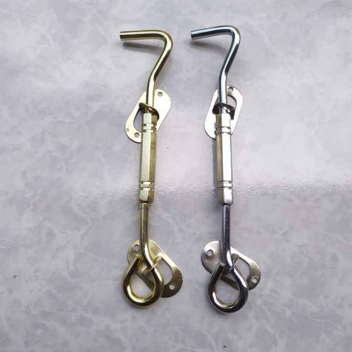 1 biji window hook kait jendela cengkal jendela hak angin crom 20 cm 8 ...