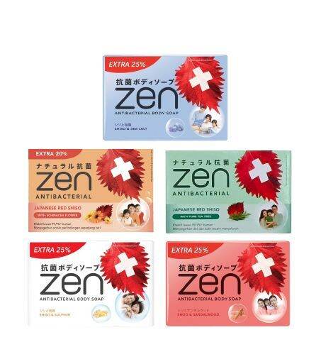 ZEN Antibacterial Bar Soap 70g | Sabun Batang Zen Sabun Mandi BY AILIN ...