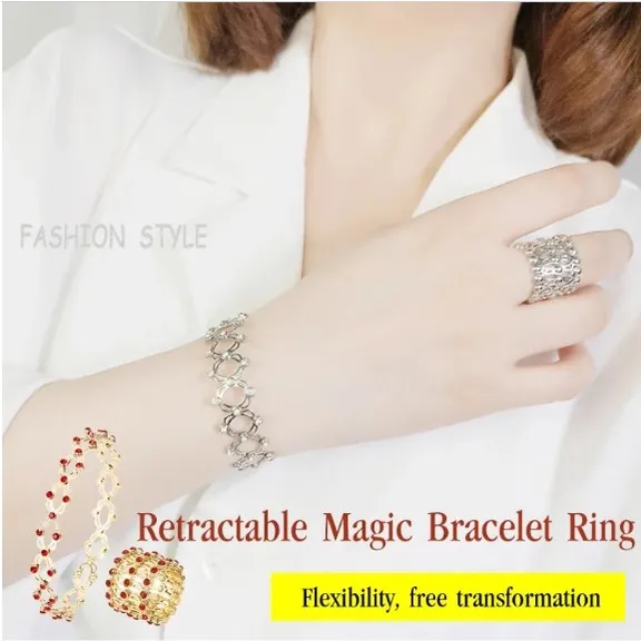GiiMall Retractable Magic Bracelet Ring/Two-Wear Stretch Magic Ring | Lazada PH