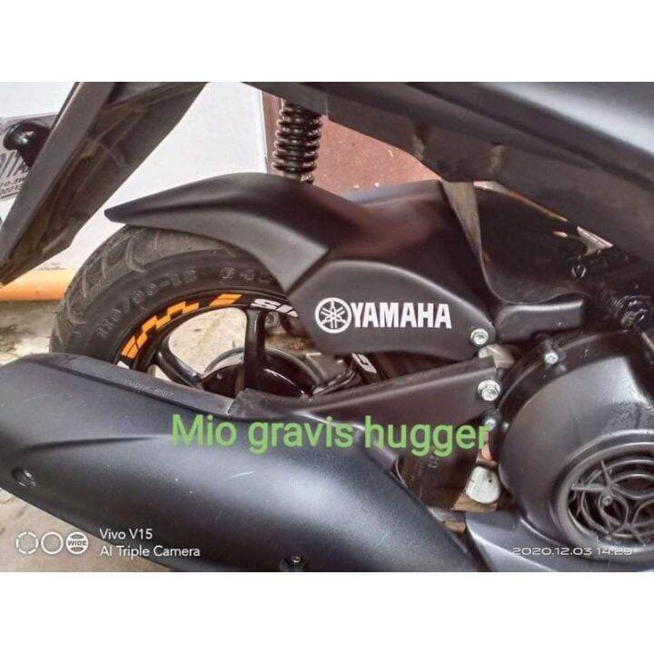 tire hugger for Mio gravis and gear 125 made of fiberglass with free ...