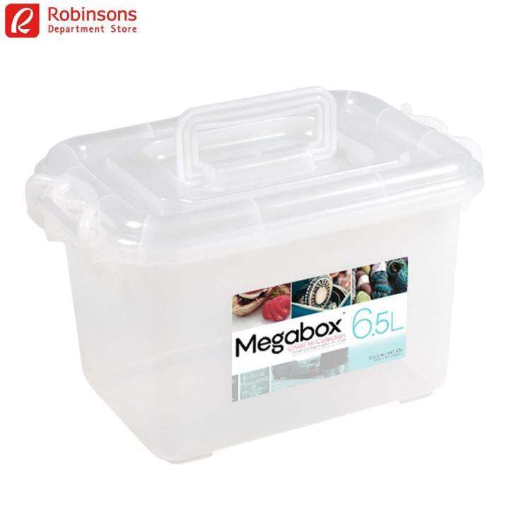Megabox 6.5L Storage Box (Clear) | Lazada PH