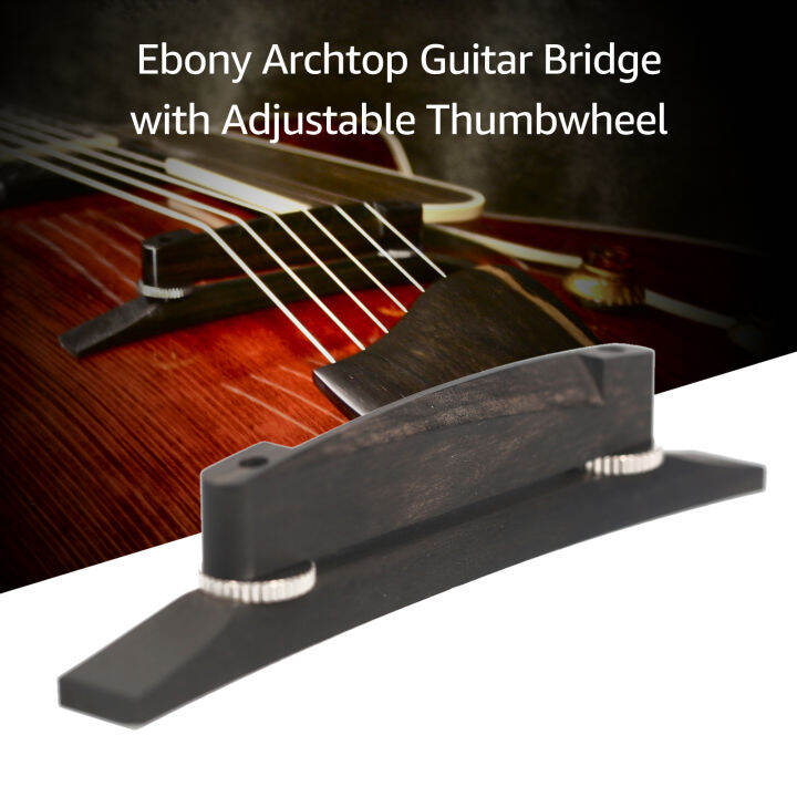 ToolHome- Jazz Guitar Bridge Floating Archtop Bridge With Adjustable ...