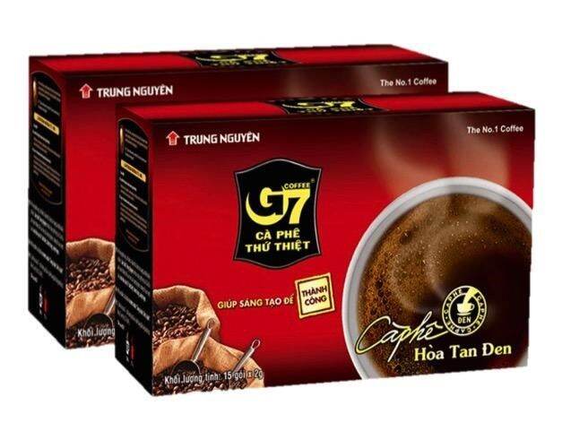 G7 Instant Coffee จีเซเว่น กาแฟสำเร็จรูป ของดังเวียดนาม 2กรัม x15ซอง (2 ...