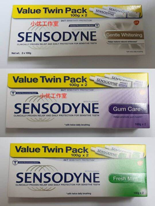 Sensodyne Value Twin Pack Toothpaste (100g x 2) | Lazada