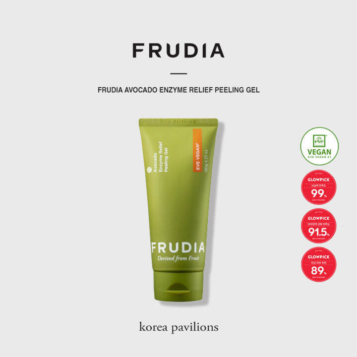 [FRUDIA Official] Avocado Enzyme Relief Peeling Gel, 120g | Lazada