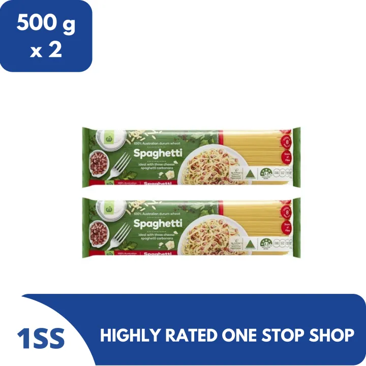Woolworths Pasta Spaghetti, 500g set of 2 | Lazada PH