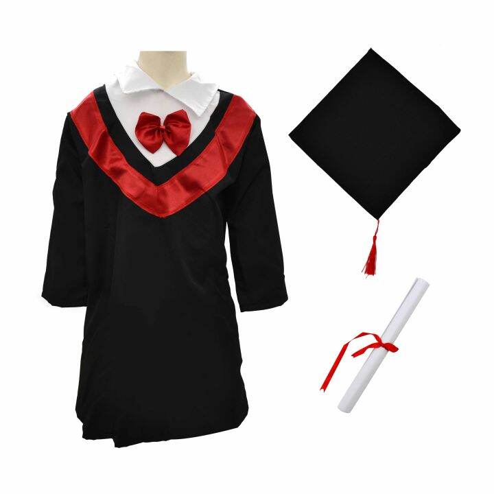 Party Costume Set Graduation Uniform Black 769 Gaisano Grand | Lazada PH
