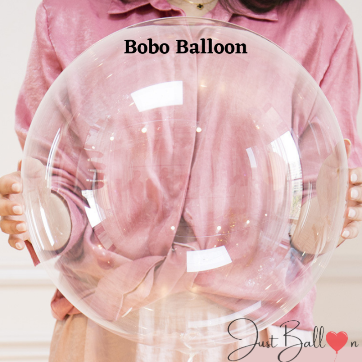 10 inch - 36 inch Bobo Clear Balloon Transparent PVC Balloon | Lazada