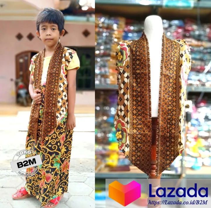 Outer Rompi Batik - Bolero Batik - Cardigan Batik - Batik Rompi - Rompi ...