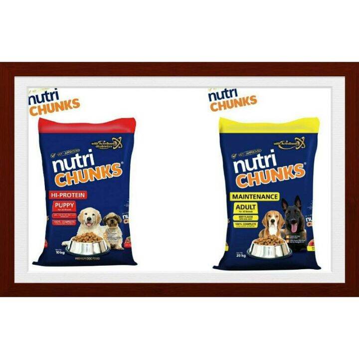 NUTRI CHUNKS Hi-Protein for Puppy MaintenanceAdult (Repacked 1kg ...