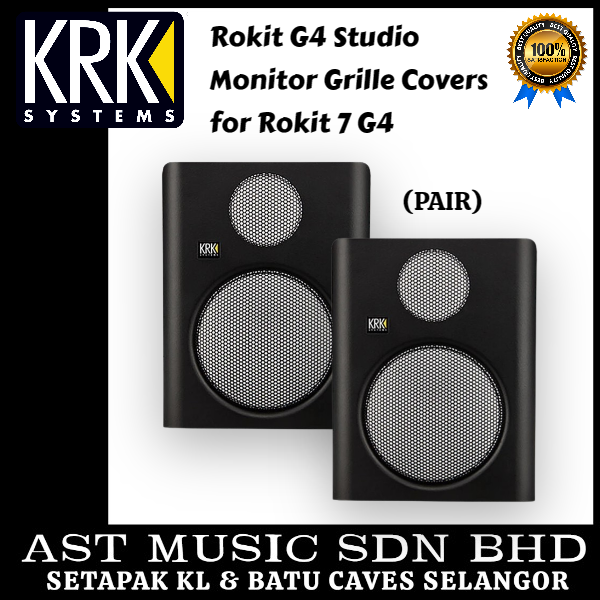 KRK Rokit G4 Studio Monitor Grille Covers, for Rokit 7 G4 (PAIR) | Lazada