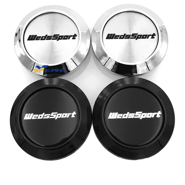 CarDIY 4Pcs 64Mm WedsSport Wheel Cap Sport Rim Hub Caps Cover | Lazada ...