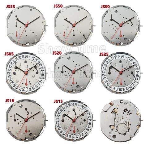 Watch Parts Japan Miyota Chronograph Quartz Movement JS00 JS05 JS10 ...