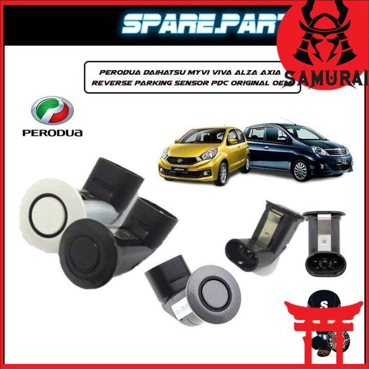 Perodua Daihatsu Myvi Viva Alza Axia Reverse Parking Sensor PDC ...