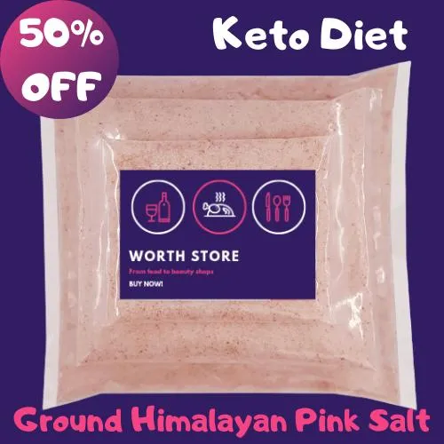 Ground Himalayan Pink Salt - Healthy - Keto - Diet - 325grams ...