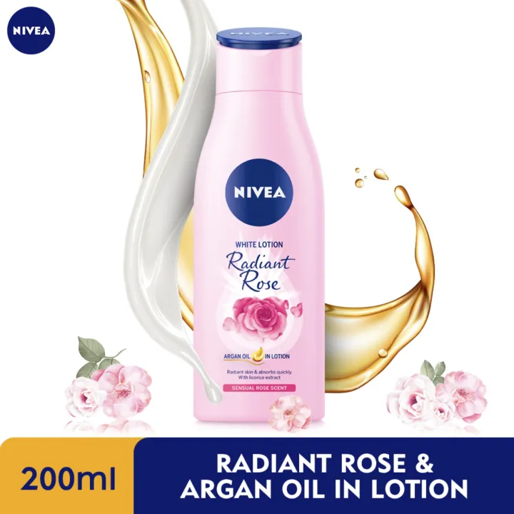 Imported Authentic NIVEA RADIENT ROSE LOTION ( 200 ml ) | Lazada PH