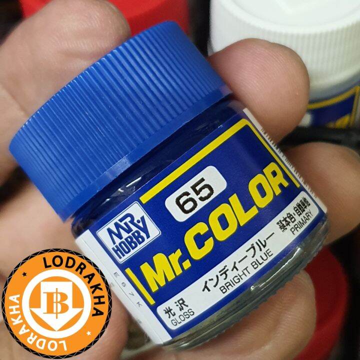 สีสูตรทินเนอร์ Mr.Color C65 Bright Blue Gloss 10ml | Lazada.co.th