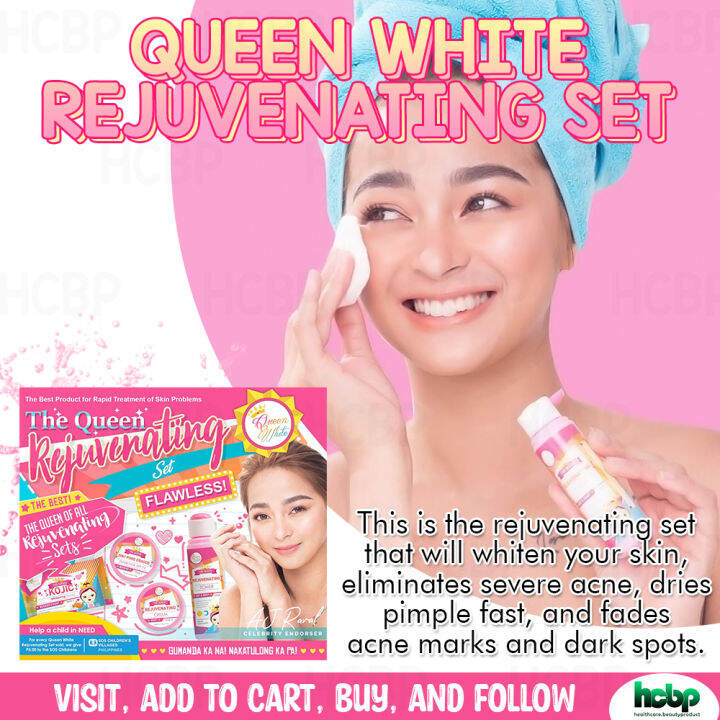 Queen White Goddess Skin Rejuvenating Set, Peeling Effect, Pimple ...