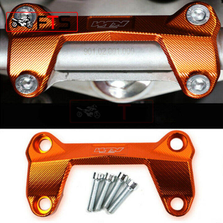 Fentlles CNC Handlebar Handle Bar Fat Bar Mount Clamp For KTM DUKE 125 ...