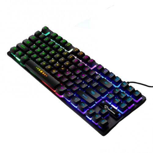 Gk-10 Backlight Characters 87 Keys Gaming Wired Mechanical Keyboard ...