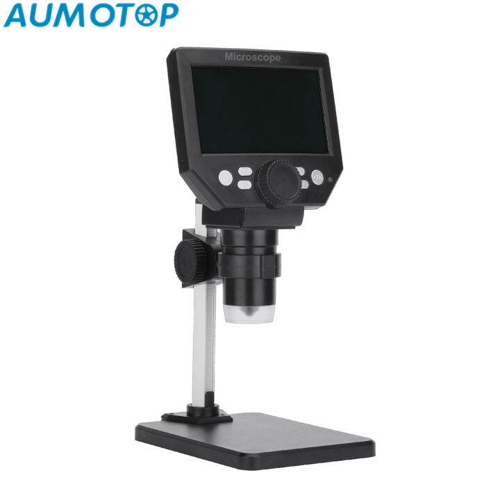 G1000 Digital Electron Microscope 4.3 Inch Large Base LCD Display 10MP ...