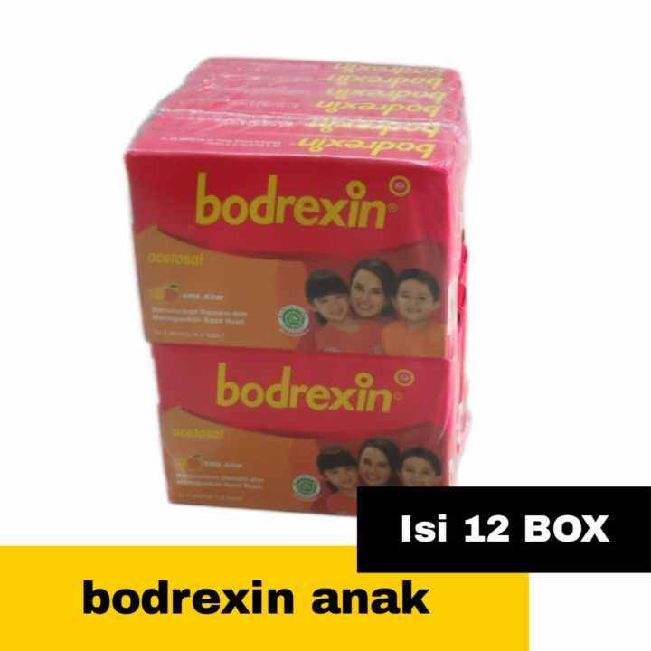 12 Box Bodrexin Anak Tablet I | Lazada Indonesia