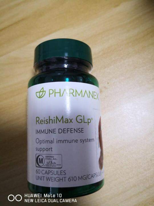 NuSkin Nu Skin Pharmanex ReishiMax GLp 60 Capsules - Ready Stock 100% ...