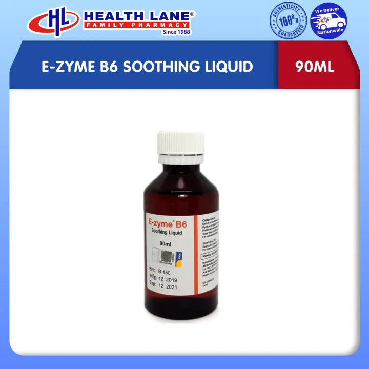 E-ZYME B6 SOOTHING LIQUID 90ML | Lazada