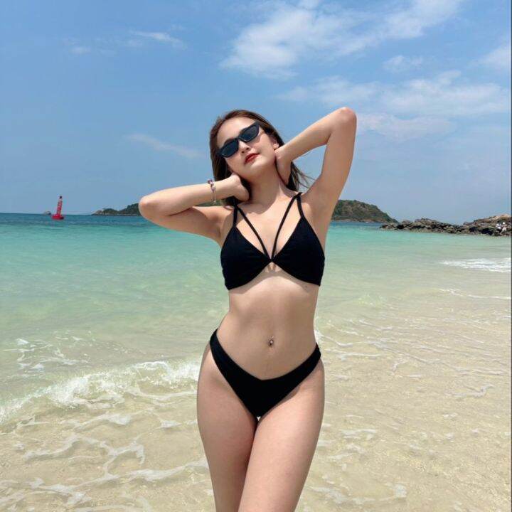 Winnie Top เสื้อครอปสายเดี่ยว (2017) | Lazada.co.th