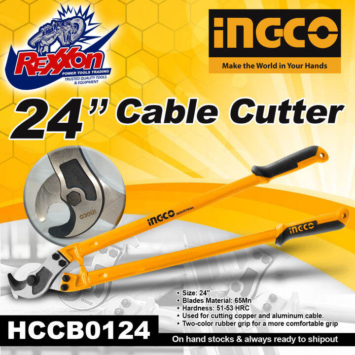 INGCO 24" 600mm Cable Cutter HCCB0124 Rexxon Power Tools Trading ...