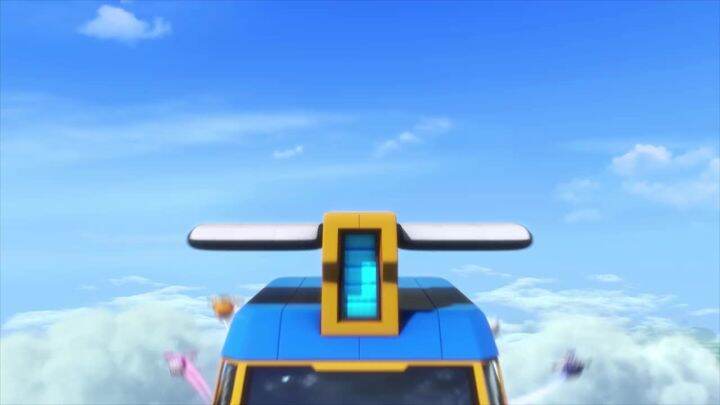 Super Wings 6 inches Deluxe Supercharged Paul Transforming With Shield ...