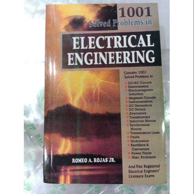 1001 solved Problems in Electrical Engineering | Lazada PH
