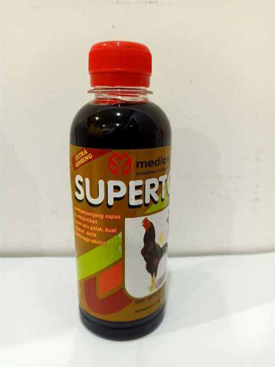 Ubat ayam Medion Supertop 200ml (Extra Ginseng) | Lazada
