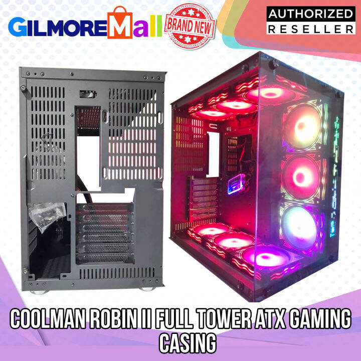 COOLMAN ROBIN 2 FULL TOWER ATX GAMING CASING | ATX , MATX , MINI-ITX ...