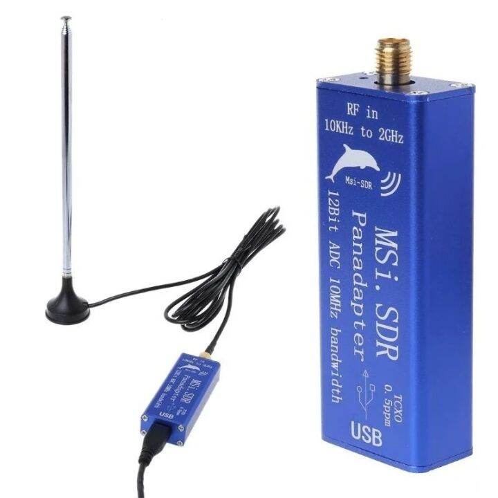 MSI-SDR 10kHz To 2GHz Panadapter SDR Receiver TCXO 0.5ppm 12-bit ADC HF ...