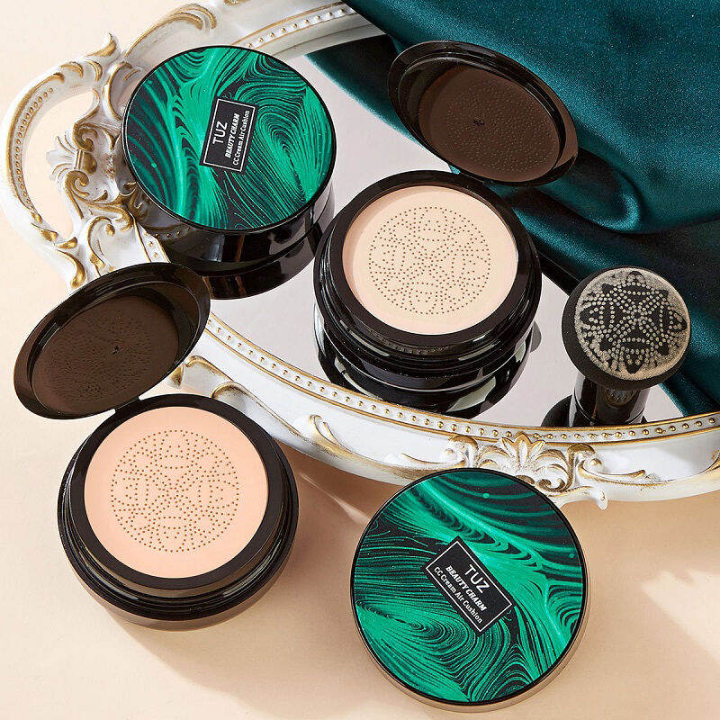 TUZ New BB Cream Air Cushion Face Foundation Mushroom Head Concealer ...