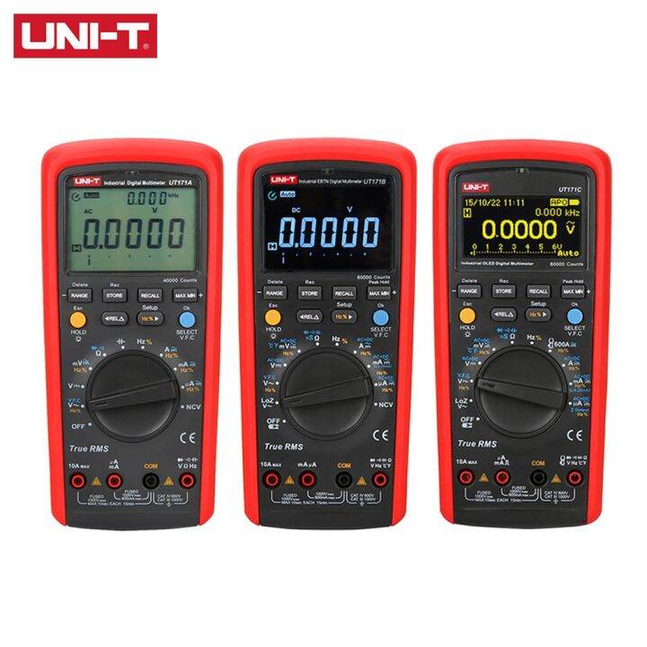 UNI-T UT171 Series Industrial Digital Multimeter Admittance 60K Counts ...