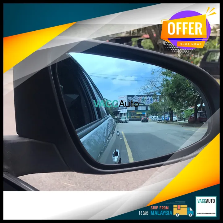 Toyota Camry Blue Mirror with LED Signal Wide Angle Sight Rear View ...