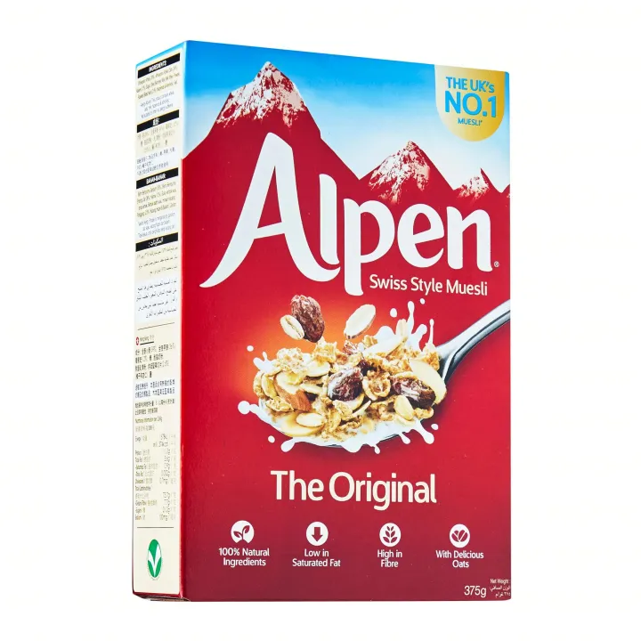 Alpen Swiss Style Muesli 550g Original | Lazada