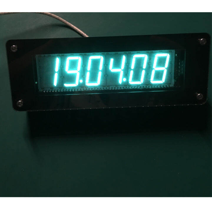 SVB Fluorescent Tube Clock VFD Clock GPS Time Calition Retro Electronic ...