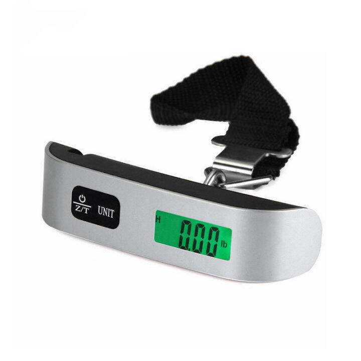 50kg/110lb Digital LCD Electronic Luggage Scale Portable Suitcase Scale ...
