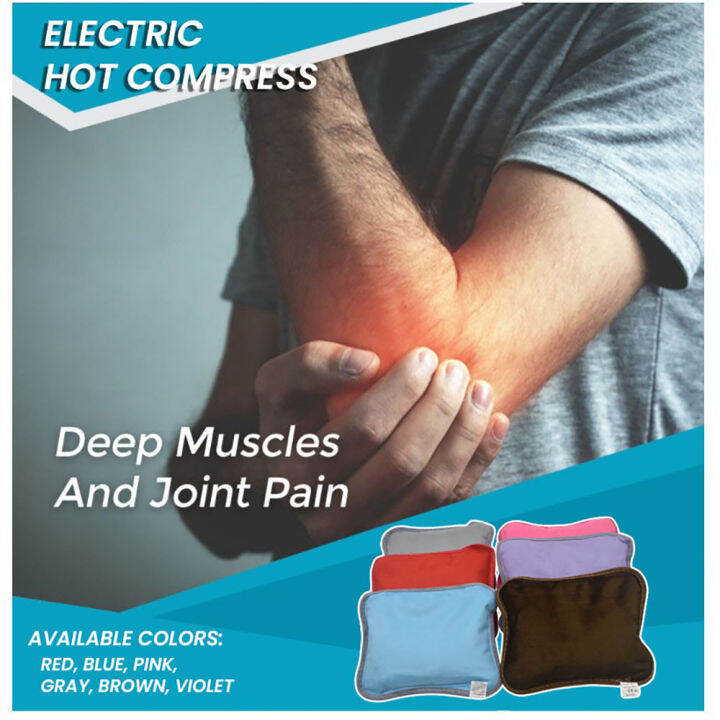 Electric Hot Compress Heat Pack Electrothermal Water Bag Warm Compress ...