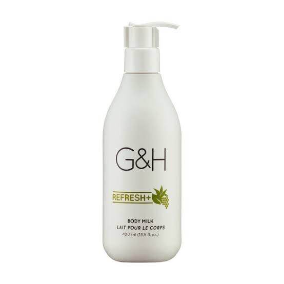 โลชั่นบำรุงผิว จีแอนด์เอช รีเฟรช+ G&H REFRESH+ Body Milk 400ml | Lazada ...