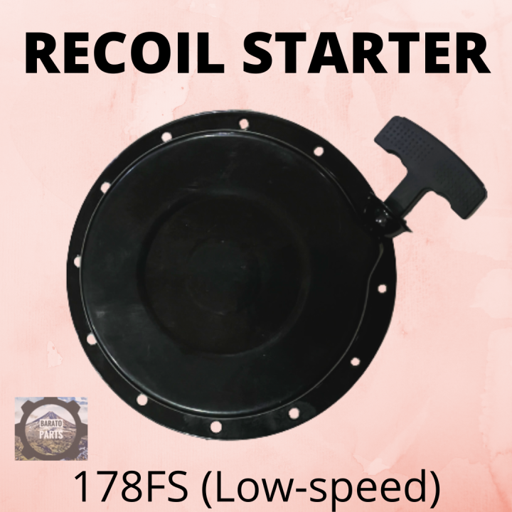 Recoil Starter Assembly for 178FS (Low-speed) 1800rpm Single Piston Air ...