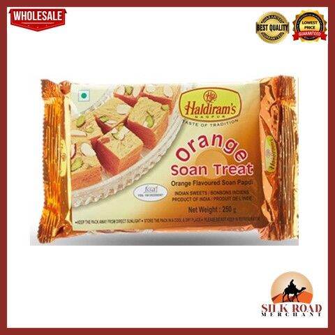 HALDIRAM'S SOAN PAPDI (ORANGE FLAVOR) 250 GM | Lazada