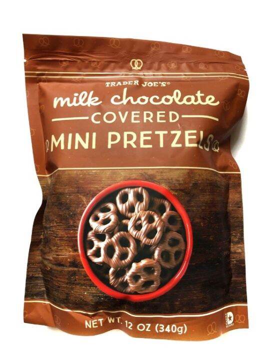 Trader Joe's Milk Chocolate Covered Mini Pretzels (340g) | Lazada PH