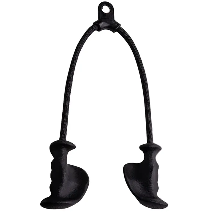 Ergonomic Triceps Rope Pull Down with Anti-Slippery Natural Rubber Grip ...
