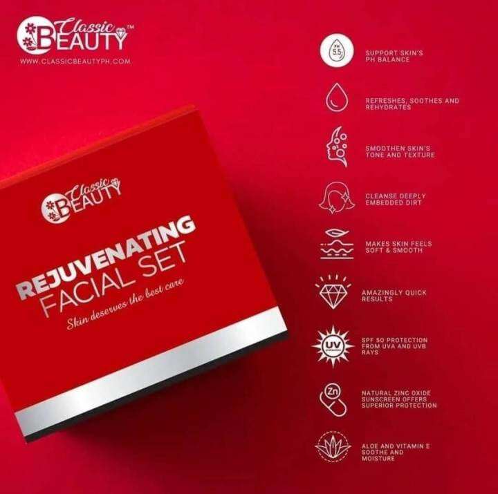 Classic Beauty Rejuvenating Facial Set | Lazada PH