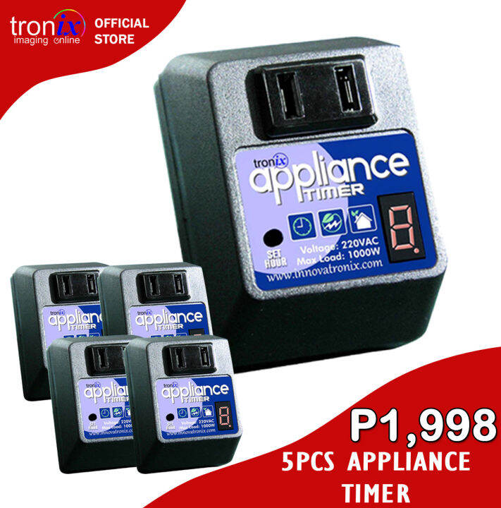troniximaging Appliance Timer Philippine Made Appliance Protector Appliance Timer 1000w Maximum ...