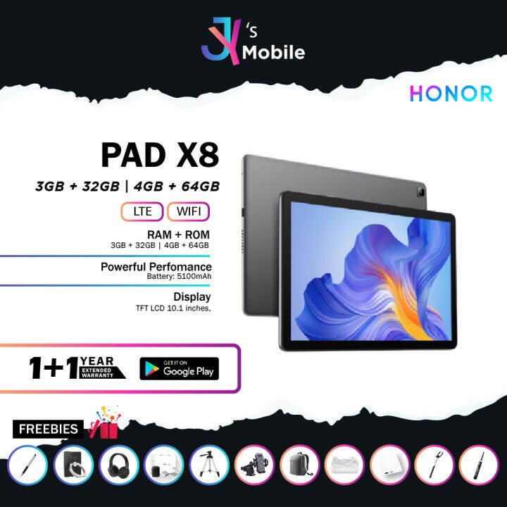 HONOR Pad X8 WIFI [3GB RAM 32GB ROM] / LTE [4GB RAM 64GB ROM ...
